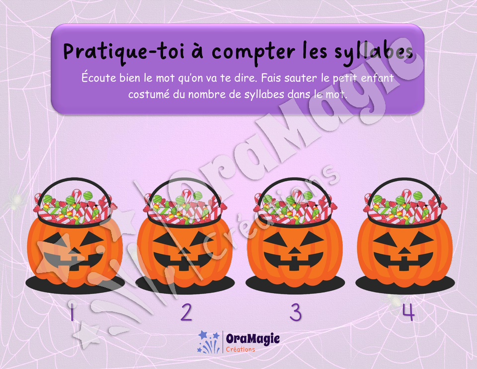 Le brossage de dents - Vocabulaire Halloween et conscience phono ...